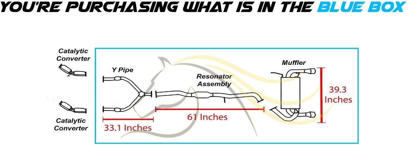 Stainless Steel Ypipe Resonator Muffler Exhaust System Kit Review ...